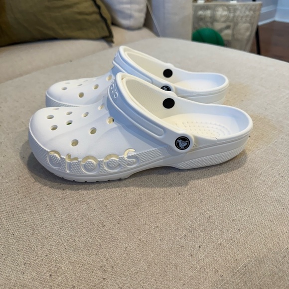CROCS | Shoes | Crocs Baya Classic Clog White M9w1 Nwt | Poshmark